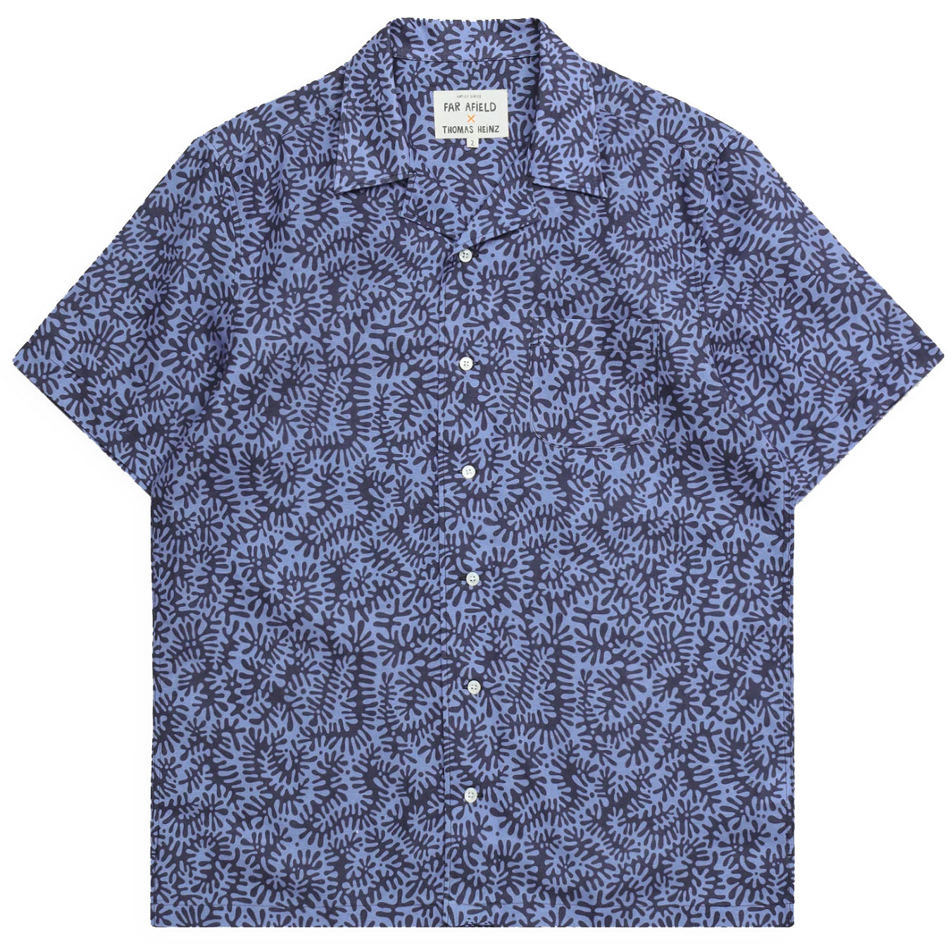 Far Afield Navy / Blue "Lifeforms" Stachio Shirt – The Royal Bloke